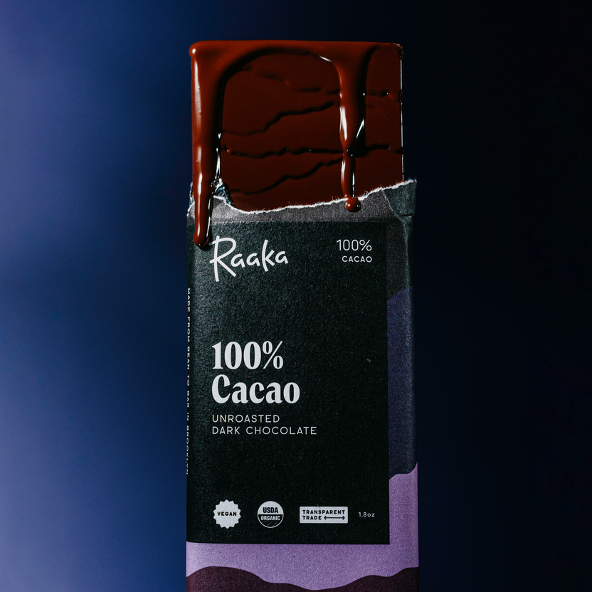 100% Cacao Dark Chocolate Bar | Organic, Sugar-Free, Vegan, Keto ...