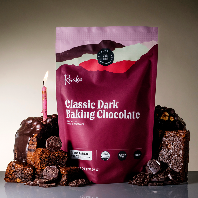 Classic Dark Baking Chocolate – Raaka Chocolate