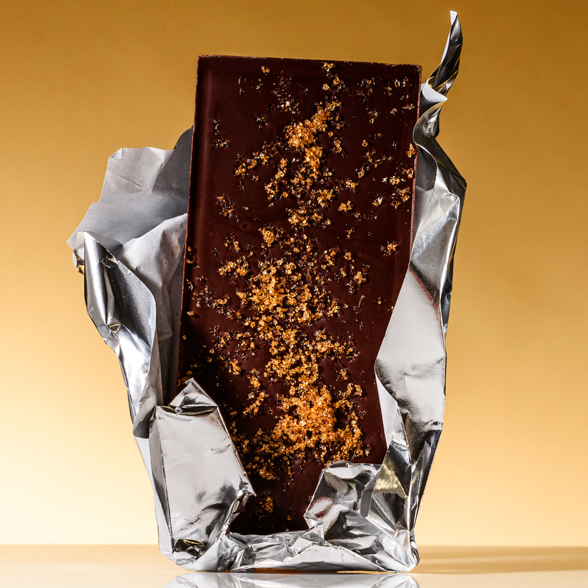 Ginger Snap Chocolate Bar | Raaka Chocolate