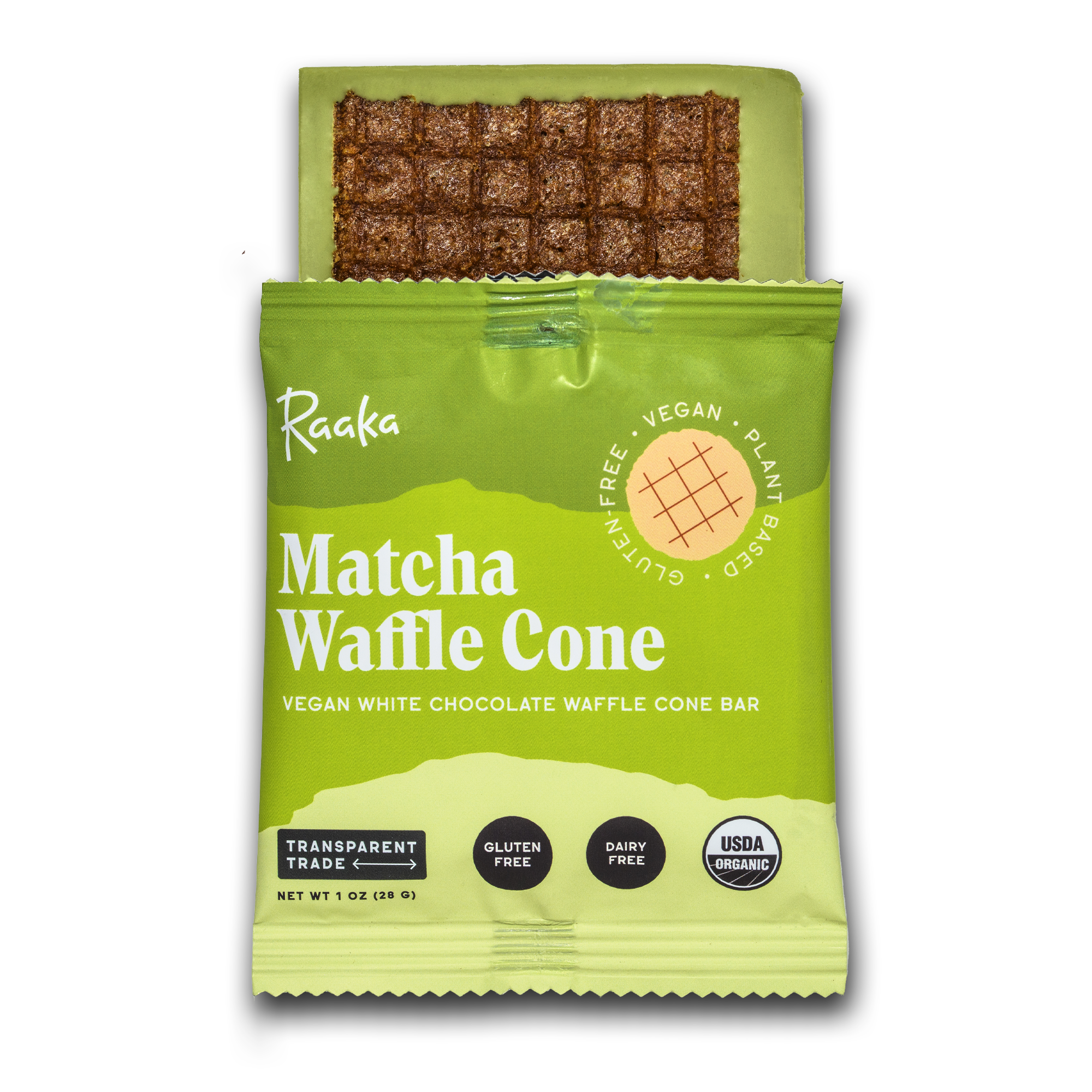 Matcha Waffle Cone – Raaka Chocolate