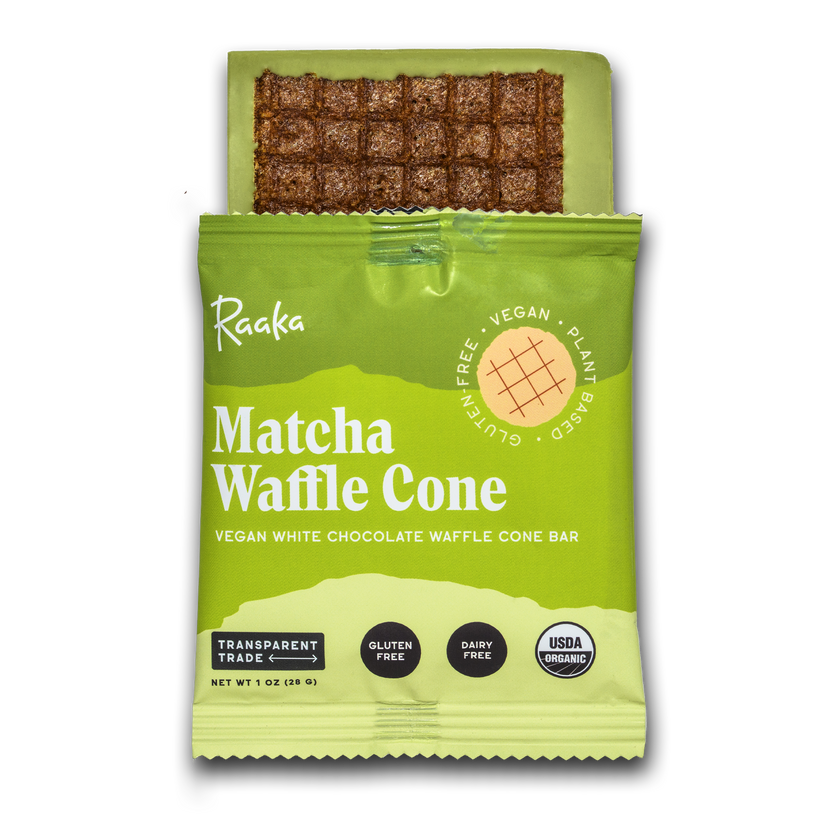 Matcha Waffle Cone – Raaka Chocolate