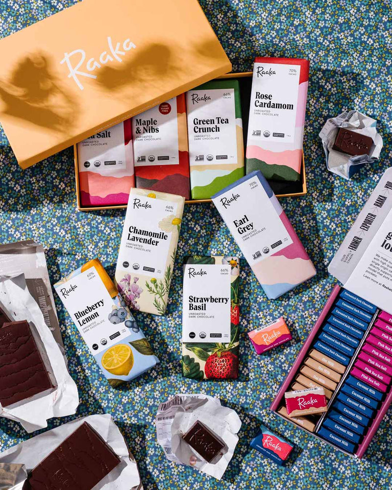 Unroasted Dark Chocolate Made With Transparently Traded Cacao