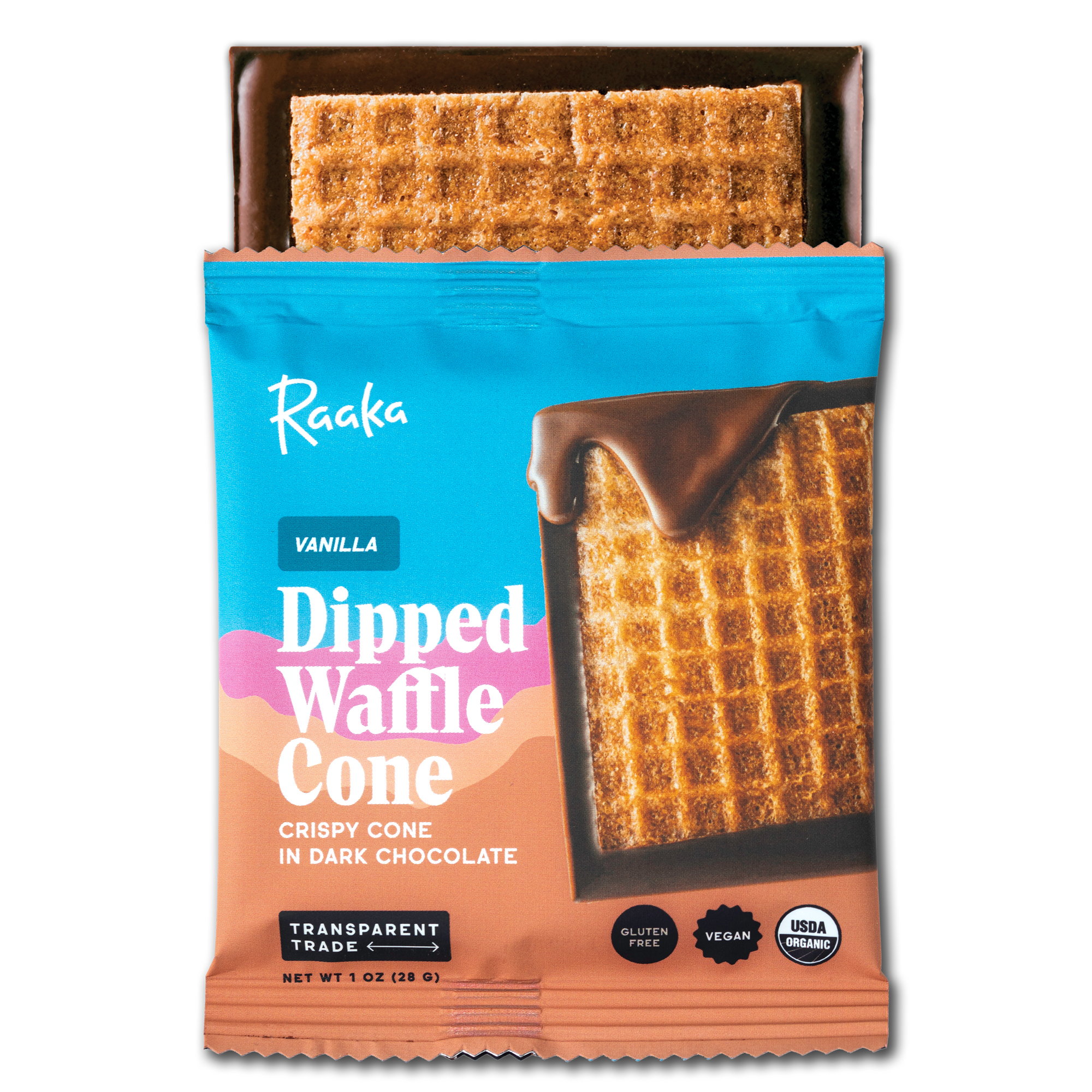 Shop Vanilla Waffle Cone Cookies - Organic, Vegan, Gluten-Free – Raaka ...