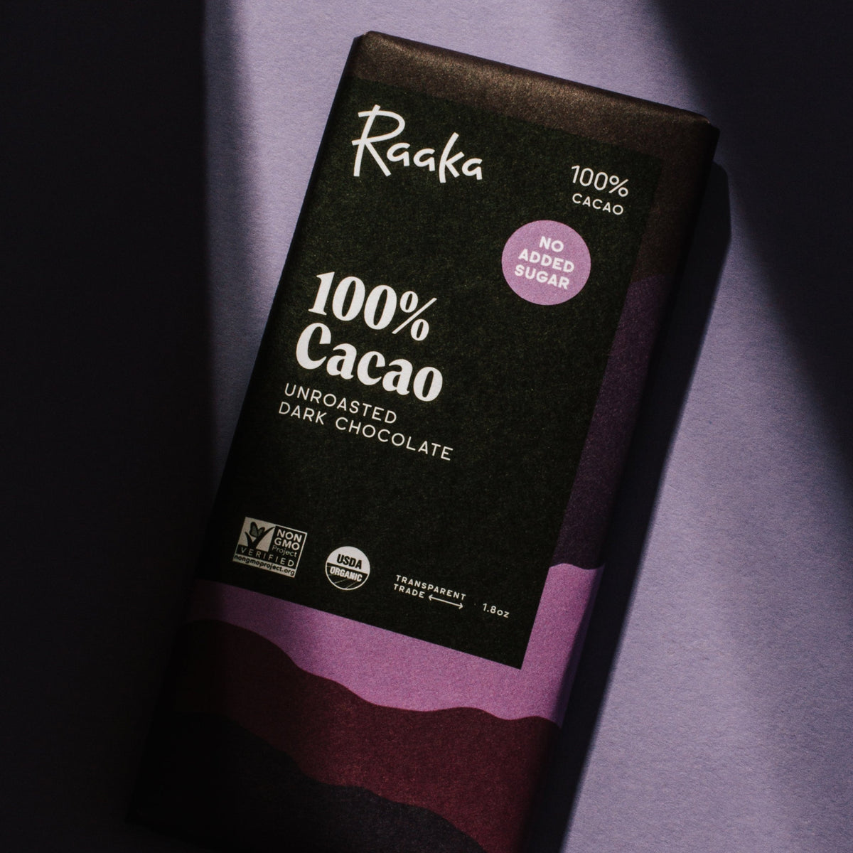 100% Cacao Dark Chocolate Bar | Organic, Sugar-Free, Vegan, Keto ...